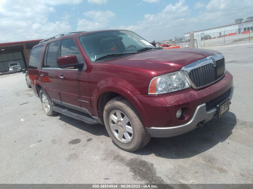 VIN: 5LMFU28R34LJ14620 | LINCOLN NAVIGATOR 2004 LUXURY/ULTIMATE Maroon ...